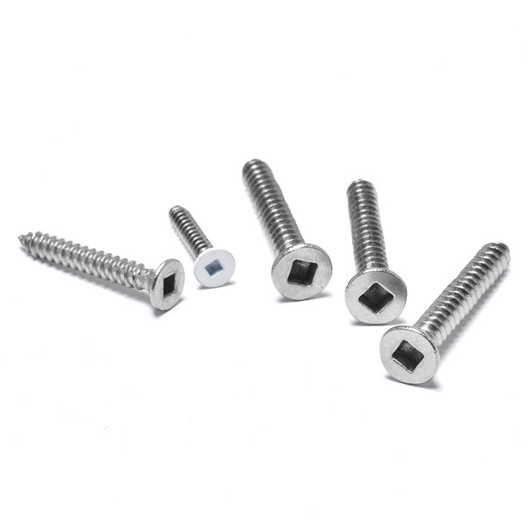 CSK Head Square Driver Self Tapping Screws - Buy Self Tapping Screws ...