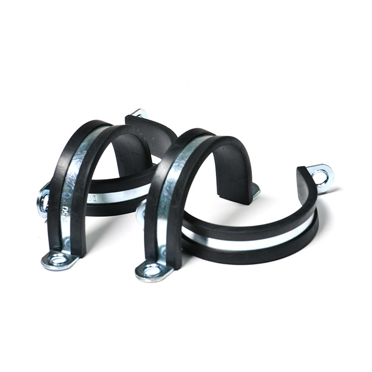 Rubber Cushioned U Type Pipe Clamp - Buy Rubber Cushioned U Type Pipe ...